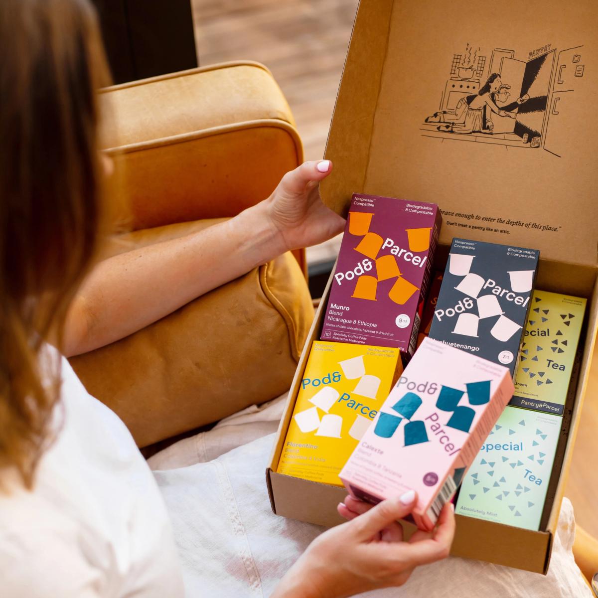 Compostable Coffee Pods - Sustainable Pods | Pod & Parcel