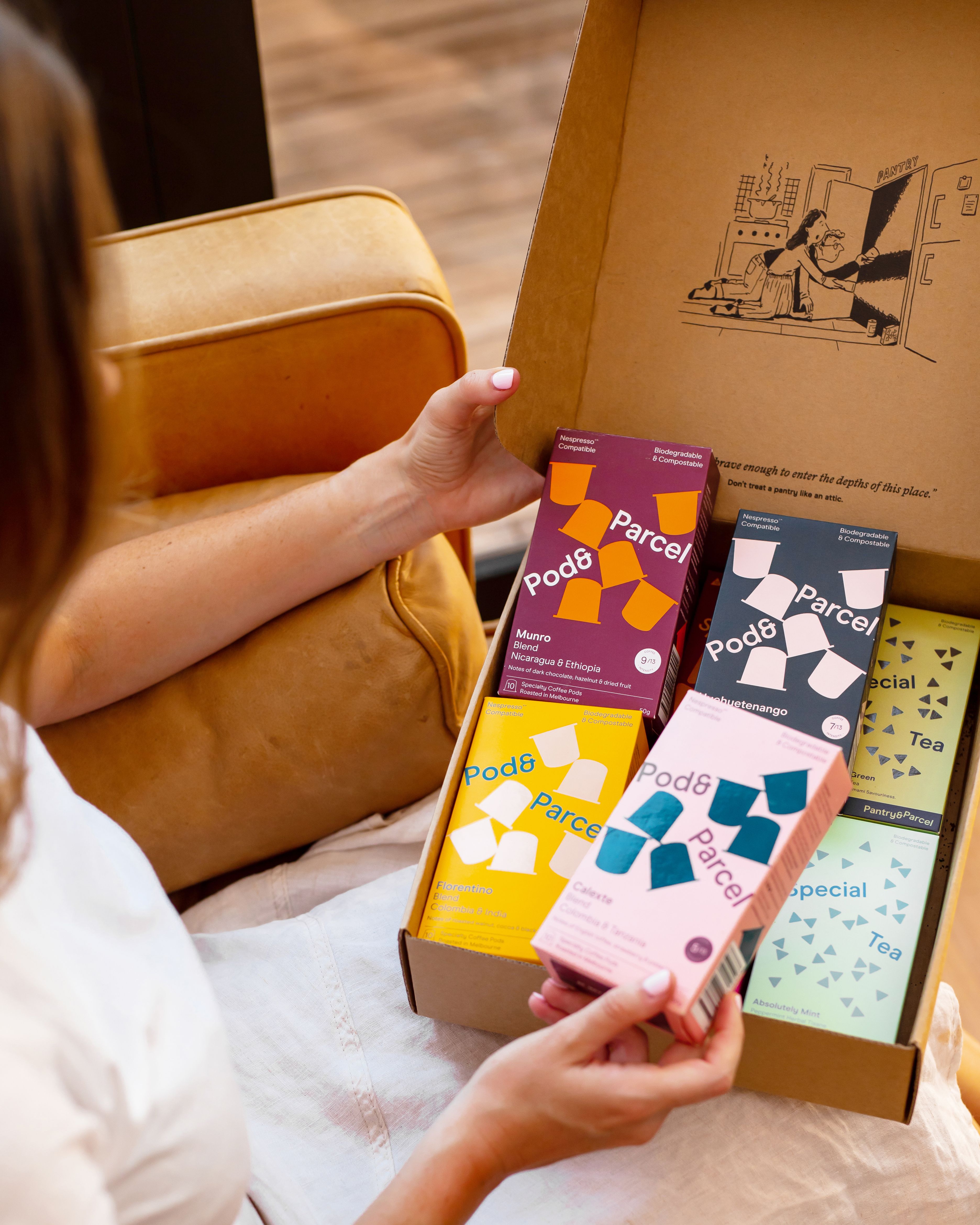 Compostable Coffee Pods - Sustainable Pods | Pod & Parcel