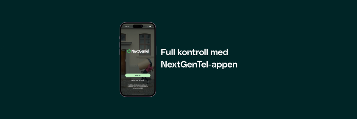 MinSide-appen | NextGenTel