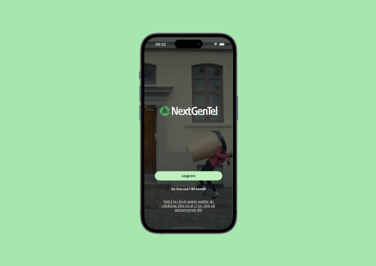 MinSide-appen | NextGenTel