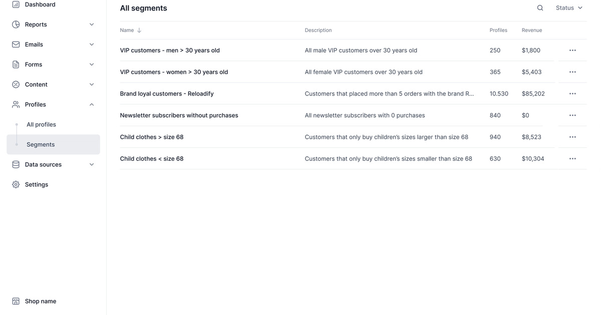 Segmenting target audiences | Reloadify
