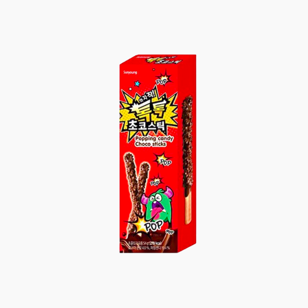 momogo - SUNYOUNG Popping Candy Choco Sticks 54g