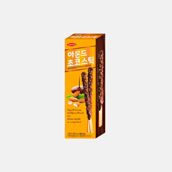 momogo - SUNYOUNG Almond Choco Sticks 54g