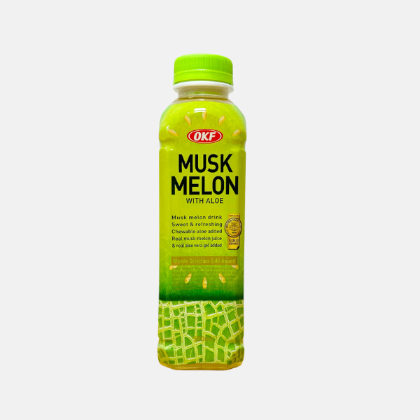 momogo - OKF Aloe Vera Drink Musk Melon 500ml
