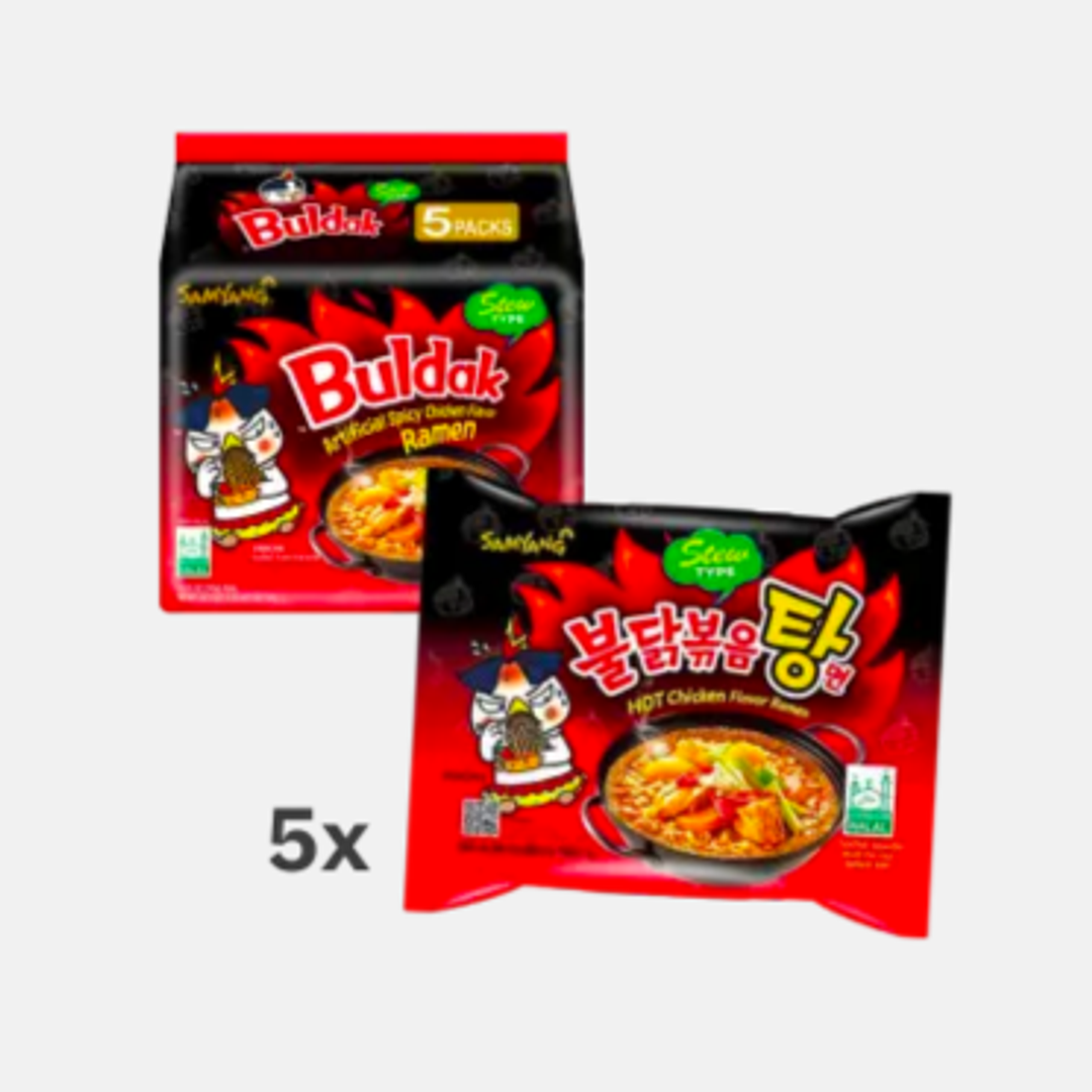 momogo - Samyang Buldak Jjajang Ramyeon 5er-Pack