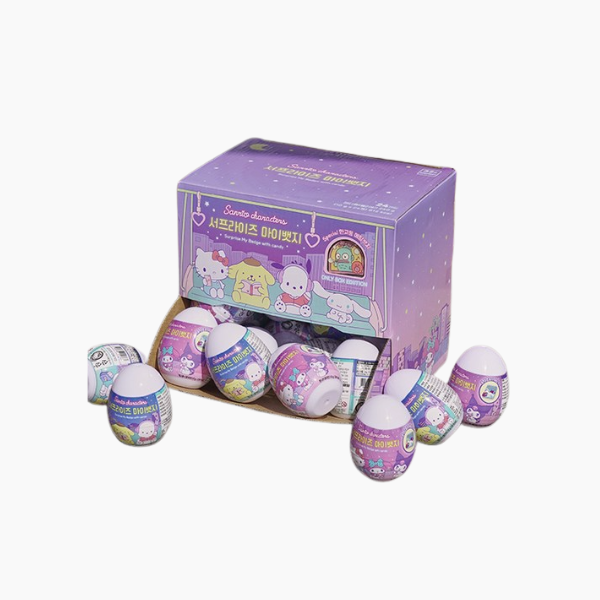momogo - MEASTY Sanrio Characters Surprise My Badge Gacha with Candy 10g
