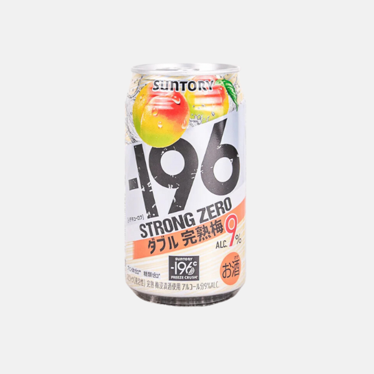 momogo - SUNTORY -196 Strong Zero Double Lemon 9% 350ml
