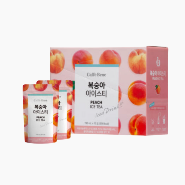 momogo - CAFFE BENE Peach Ice tea Ade 190ml