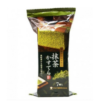 Maruto Matcha Kasutera - Japanischer Grüntee-Kuchen 7er Pack | EasyCookAsia
