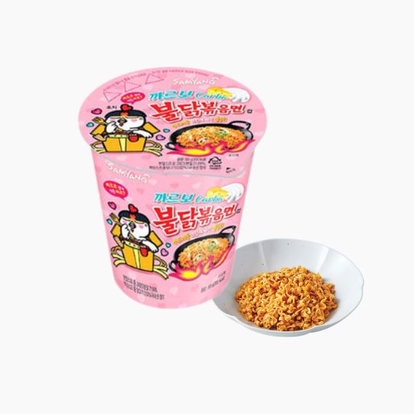 momogo - SAMYANG Buldak Hot Chicken Carbonara Mini Cup 80g