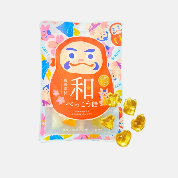 momogo - YASHU Bekko Japanese Golden Fortune Candy 50g