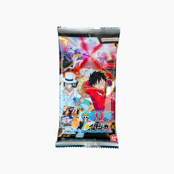 momogo - BANDAI One Piece Cracker With Metallic Card Log.3 7g