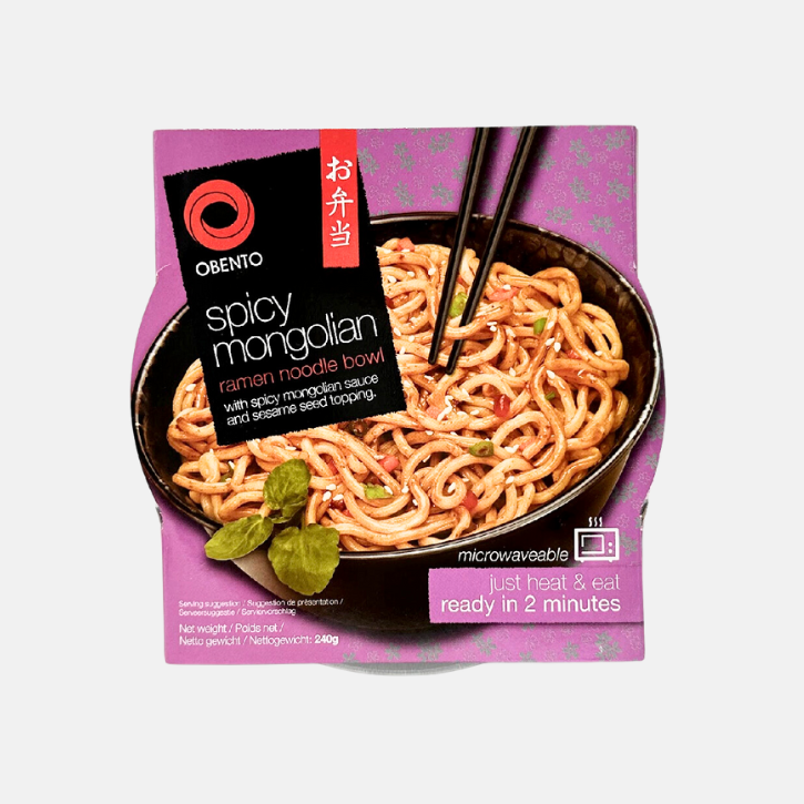 momogo - Obento Spicy Mongolian Ramen Noodle Bowl 240g