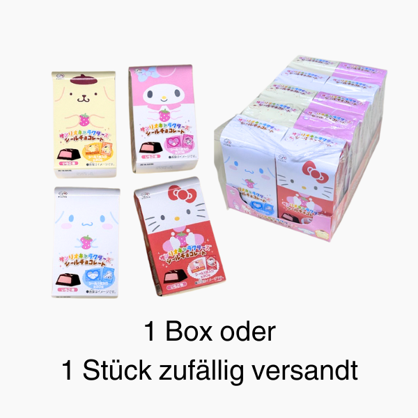 momogo - SANRIO Characters Strawberry Choco mit Stickern 22g