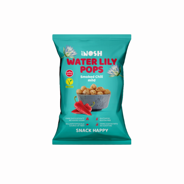 momogo - JUST NOSH Water Lily Pops Smoked Chili 30g