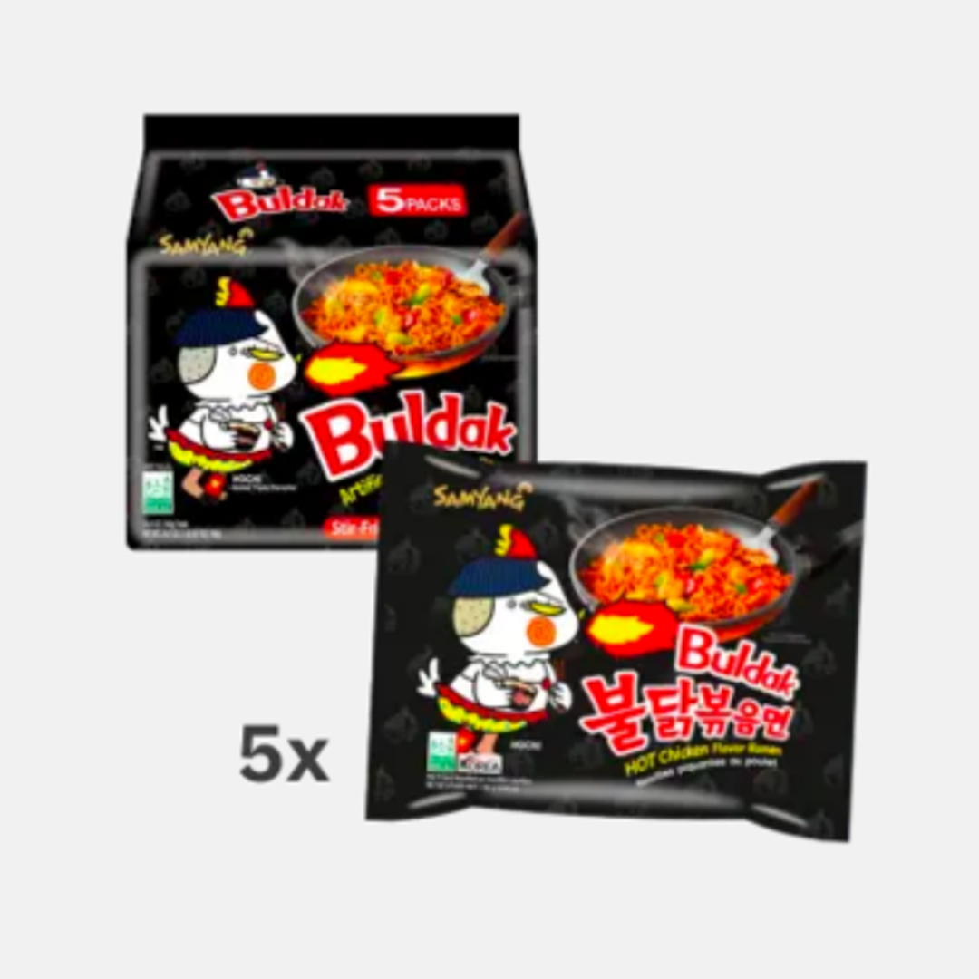 momogo - Samyang Buldak Jjajang Ramyeon 5er-Pack