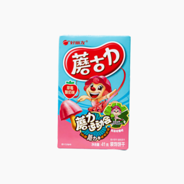 momogo - ORION Biscuit Strawberry Yoghurt 48g