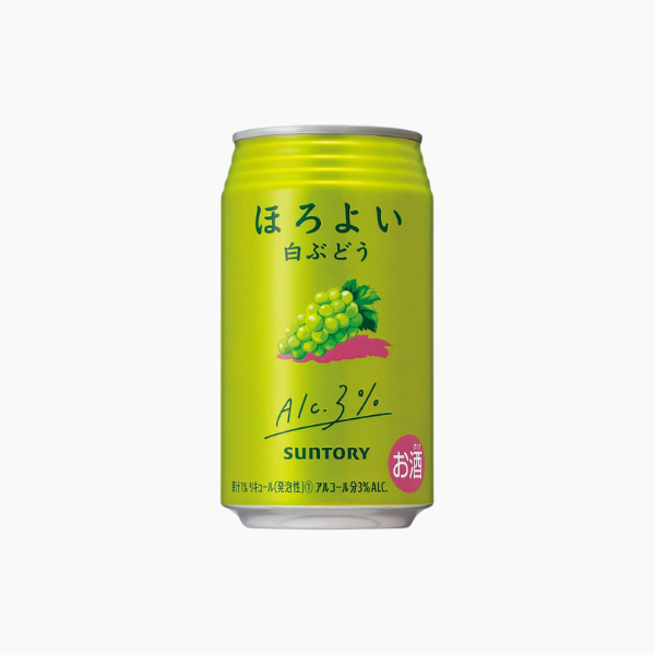 momogo - SUNTORY Horoyoi White Grape 3% 350ml