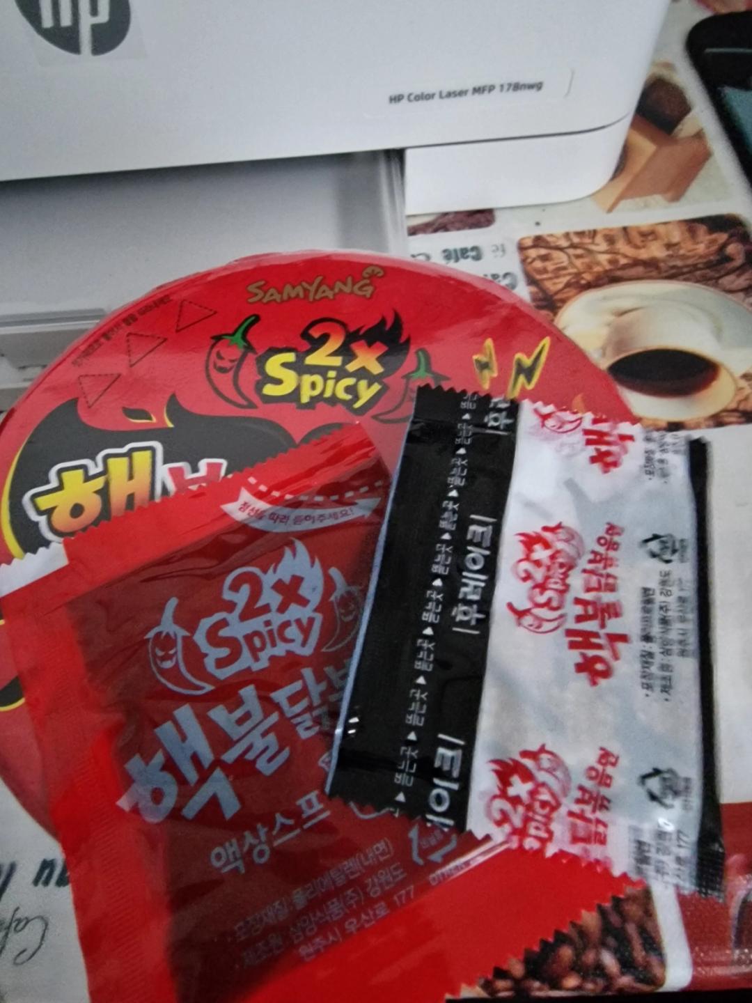 momogo - Samyang Buldak 2x Spicy Hot Chicken Ramyeon Big Bowl Cup Ramen ...