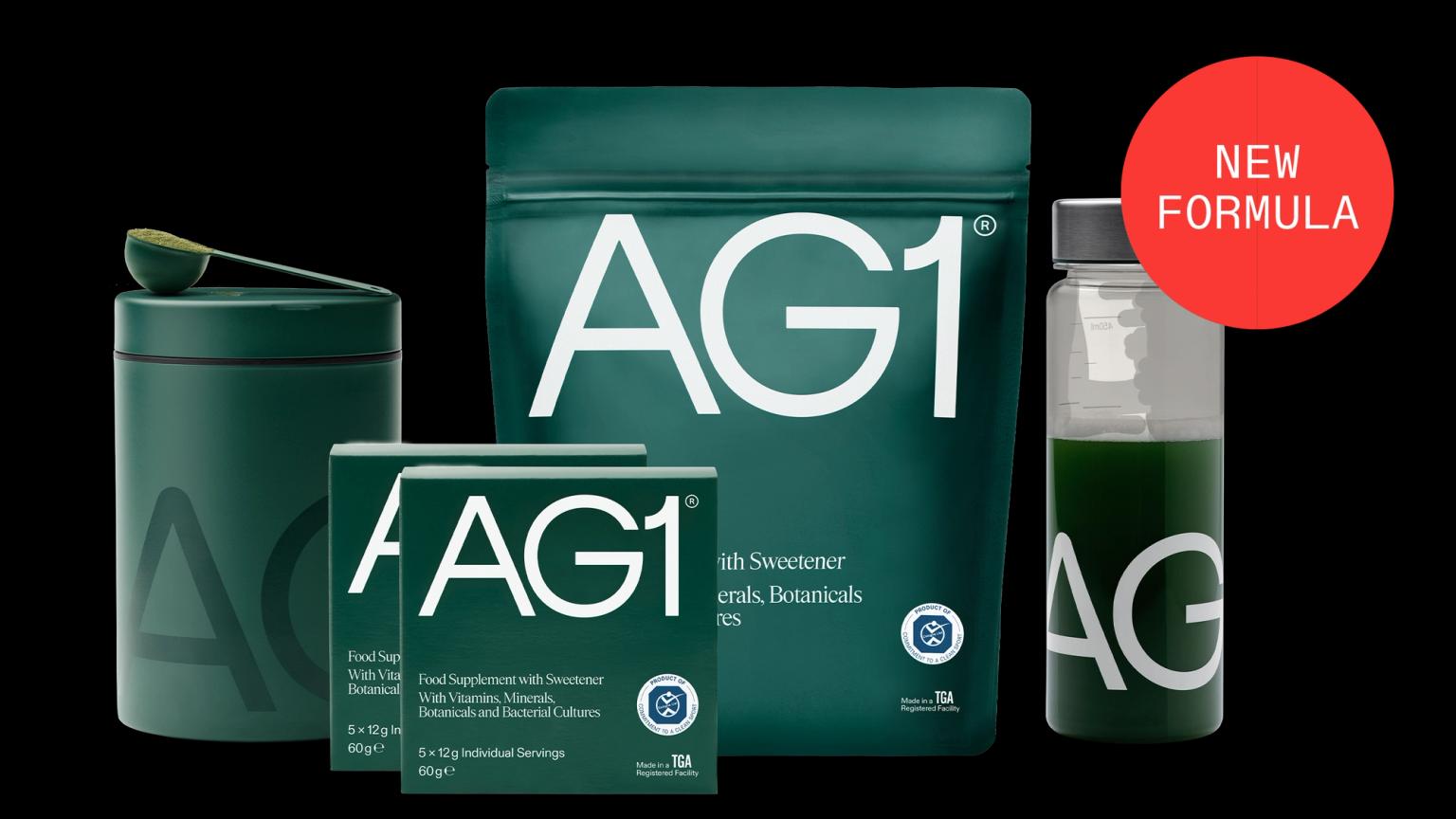 Daily Greens Recommended by Mark Hyman - Foundational Nutrition Supplement - AG1