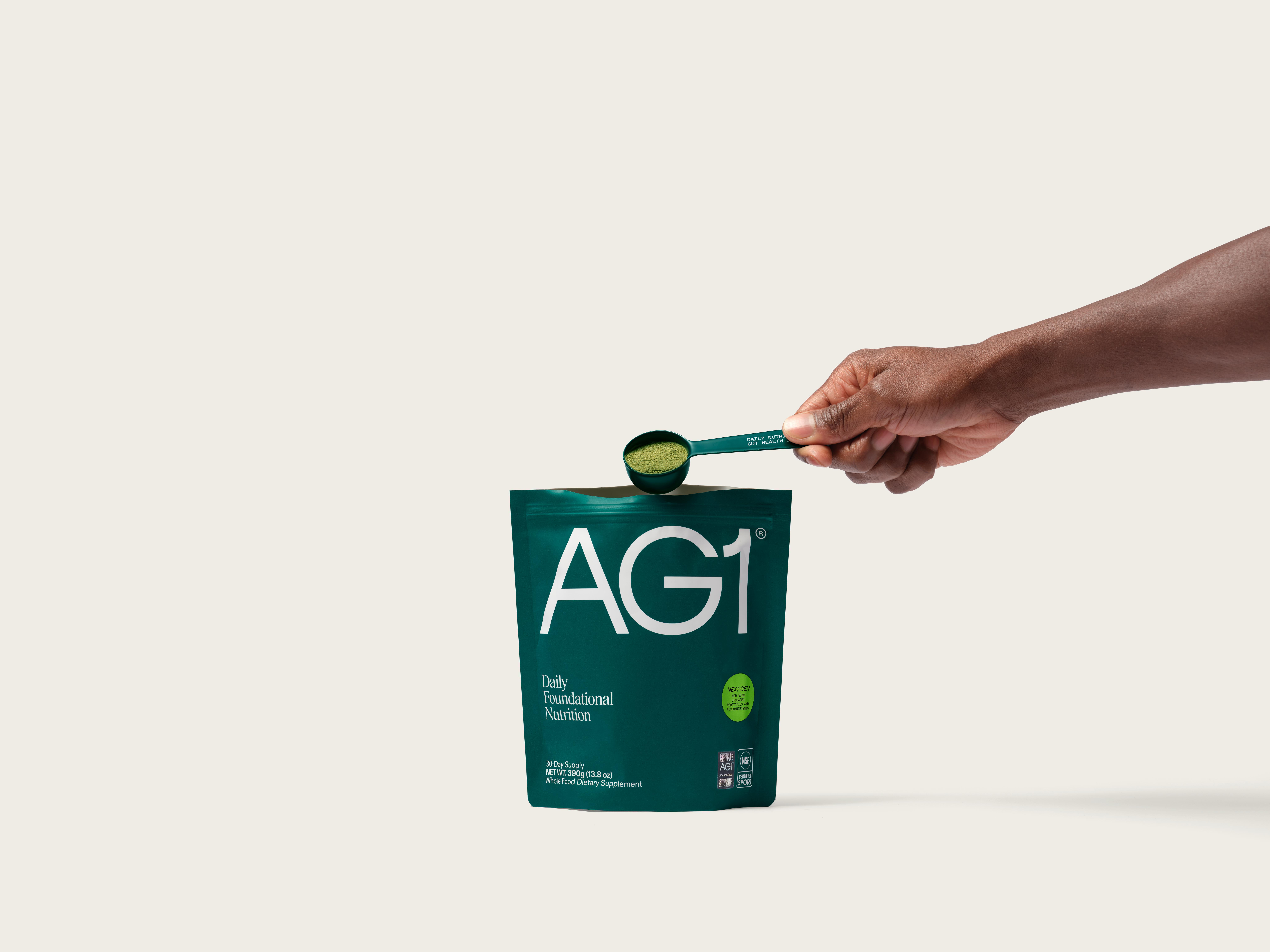 See AG1's evolution!