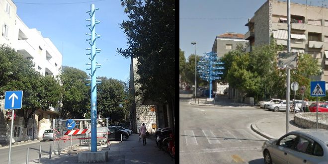 Split: Počela demontaža Plavog stabla | Dalmatinski Portal