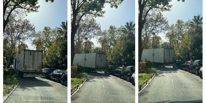 VIDEO Drama na Bačvicama: Kamion se jedva izvukao iz uske ulice ...