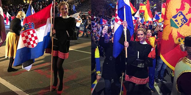 Splićanka Ena Katavić na Otvarajućoj ceremoniji New York City maratona ...