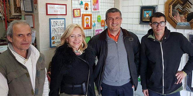 Batarelo i Markić na Žnjanu, Mertojaku i Trsteniku te u posjeti udruzi ...