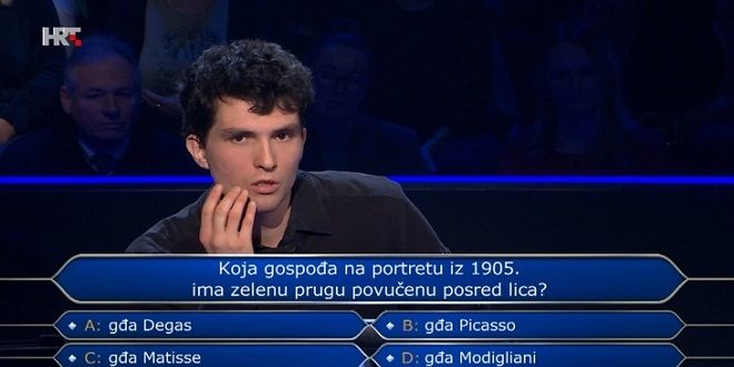 VIDEO: HRABROST NA HTV-u Natjecatelj na kviz došao u pratnji momka ...