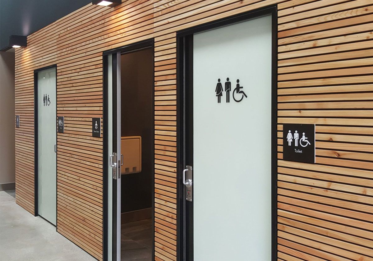 Choosing the Right Sliding Door Hardware for your Bathroom | CS Cavity ...