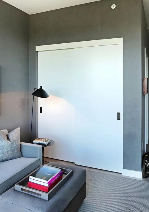 Full Height Ceiling Mount Track - Triple | CS Cavity Sliders USA