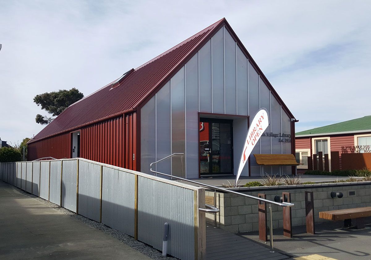 Redcliffs Village Library | CS Cavity Sliders NZ
