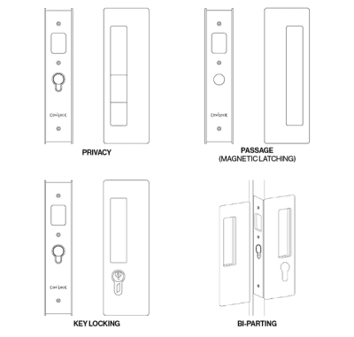 CL400 Magnetic Cavity Slider Handle | CS Cavity Sliders AU