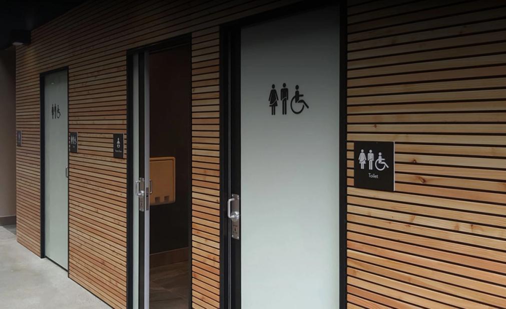Choosing the Right Sliding Door Hardware for your Bathroom | CS Cavity ...