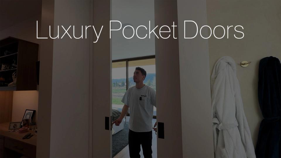 Pocket Doors in Luxury Homes | CS Cavity Sliders