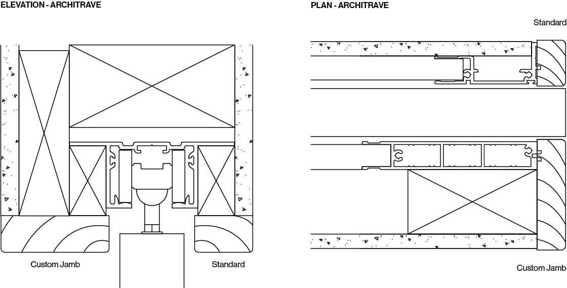 Architrave Jambs | CS Cavity Sliders NZ