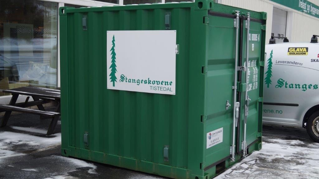 Stangeskovene - Utleie av container