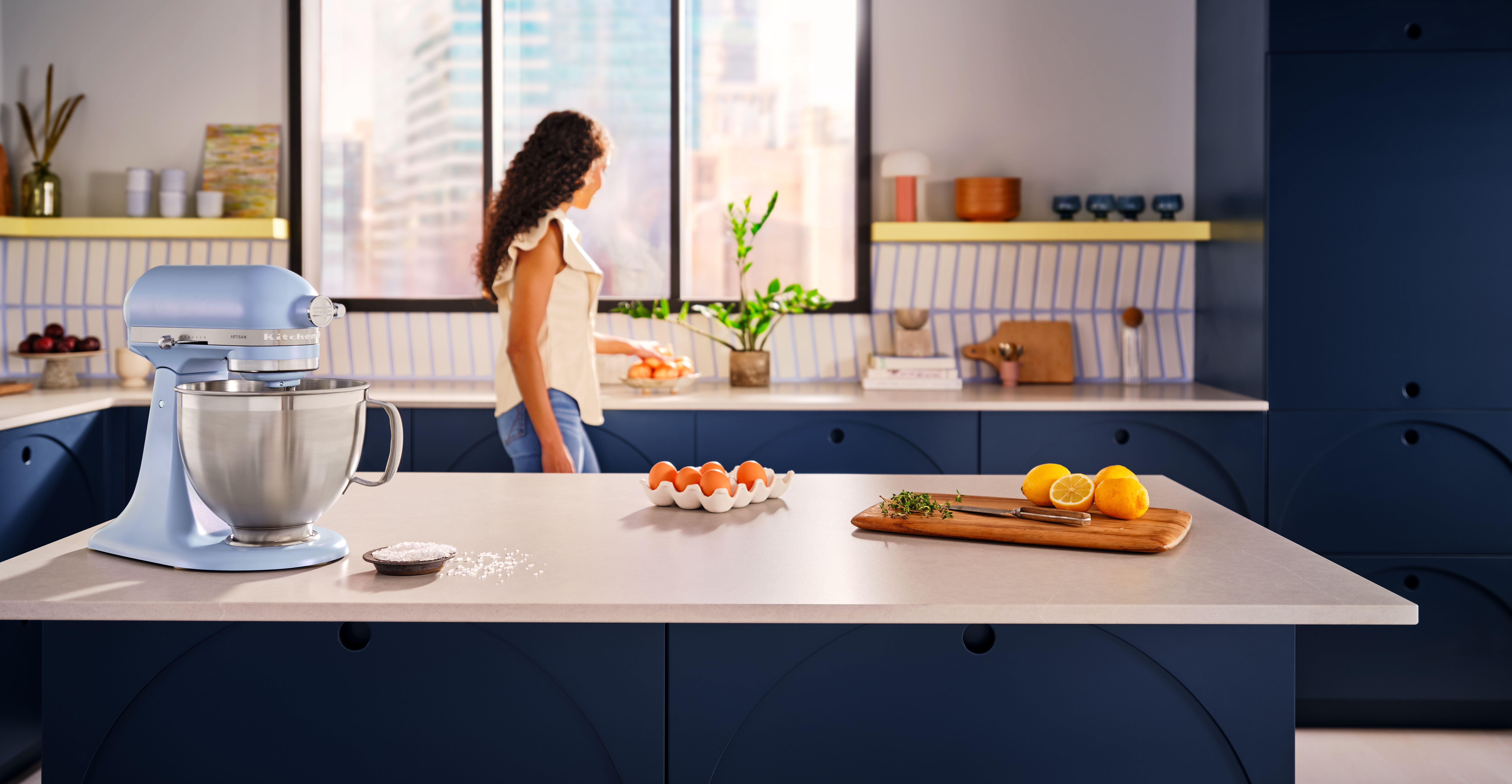 KitchenAid Blue Salt köksmaskin - Årets nya färg 2024 - Cervera