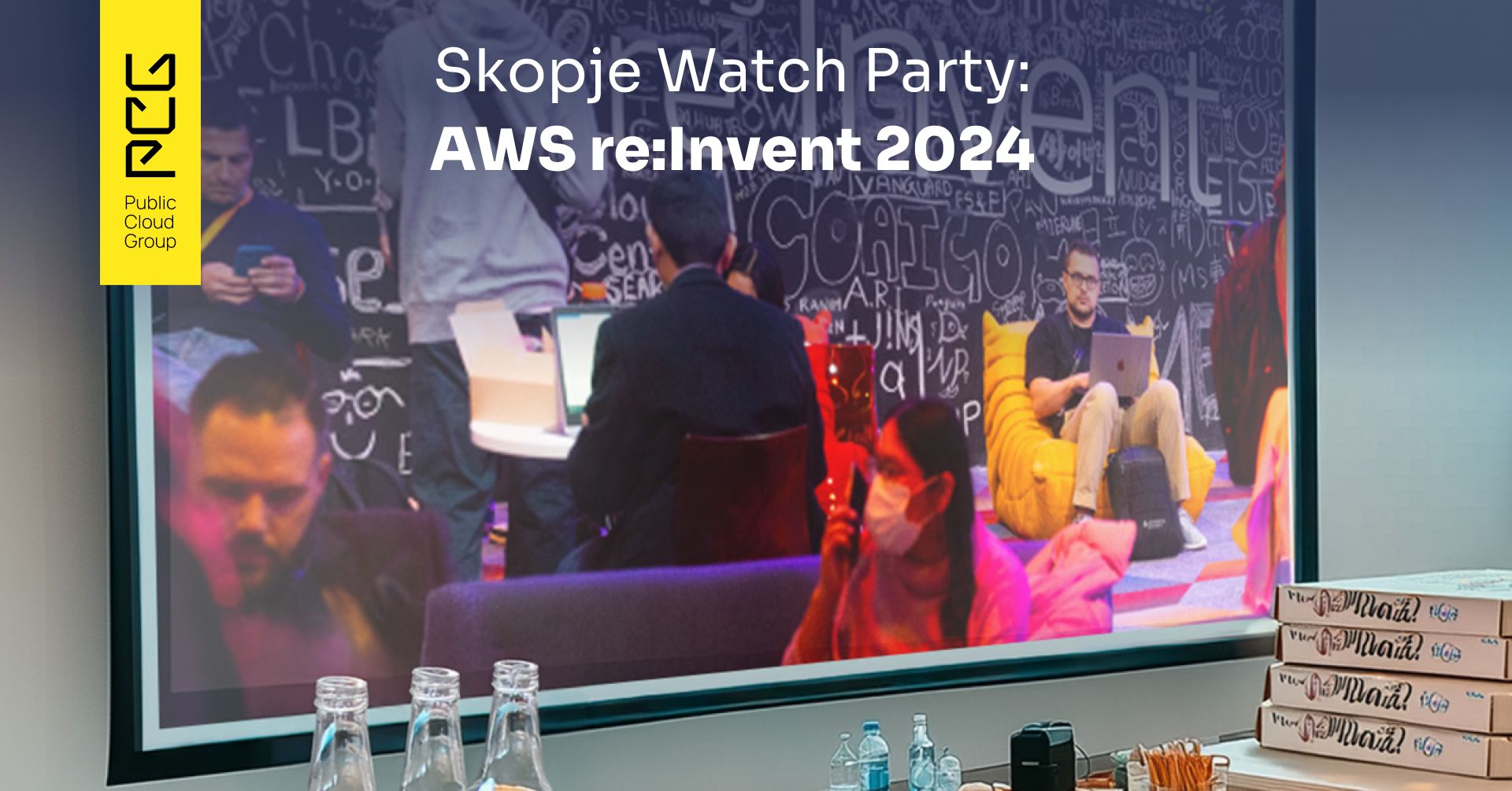 AWS re:Invent 2024 Watch Party at PCG
