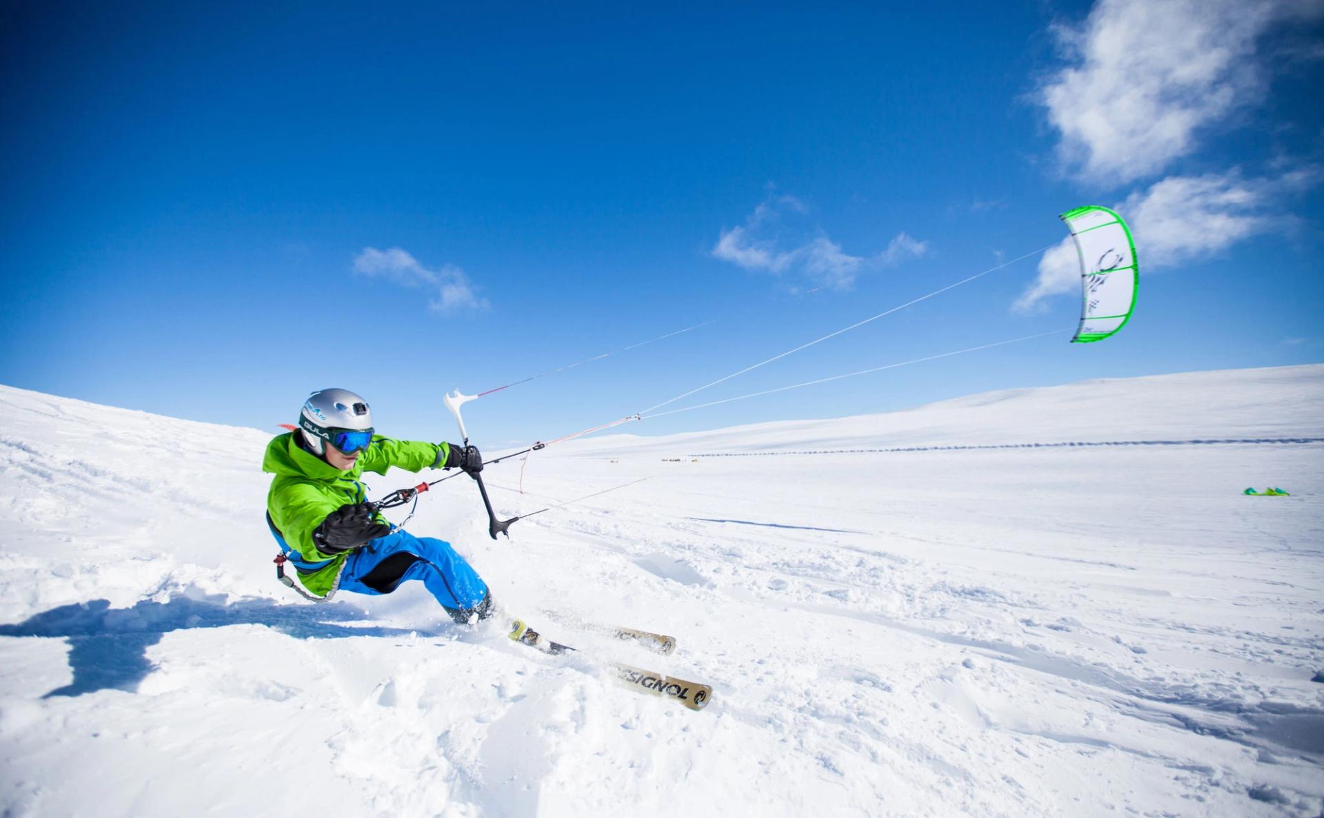 Kiting i Norge | Snøkiting og kitesurfing