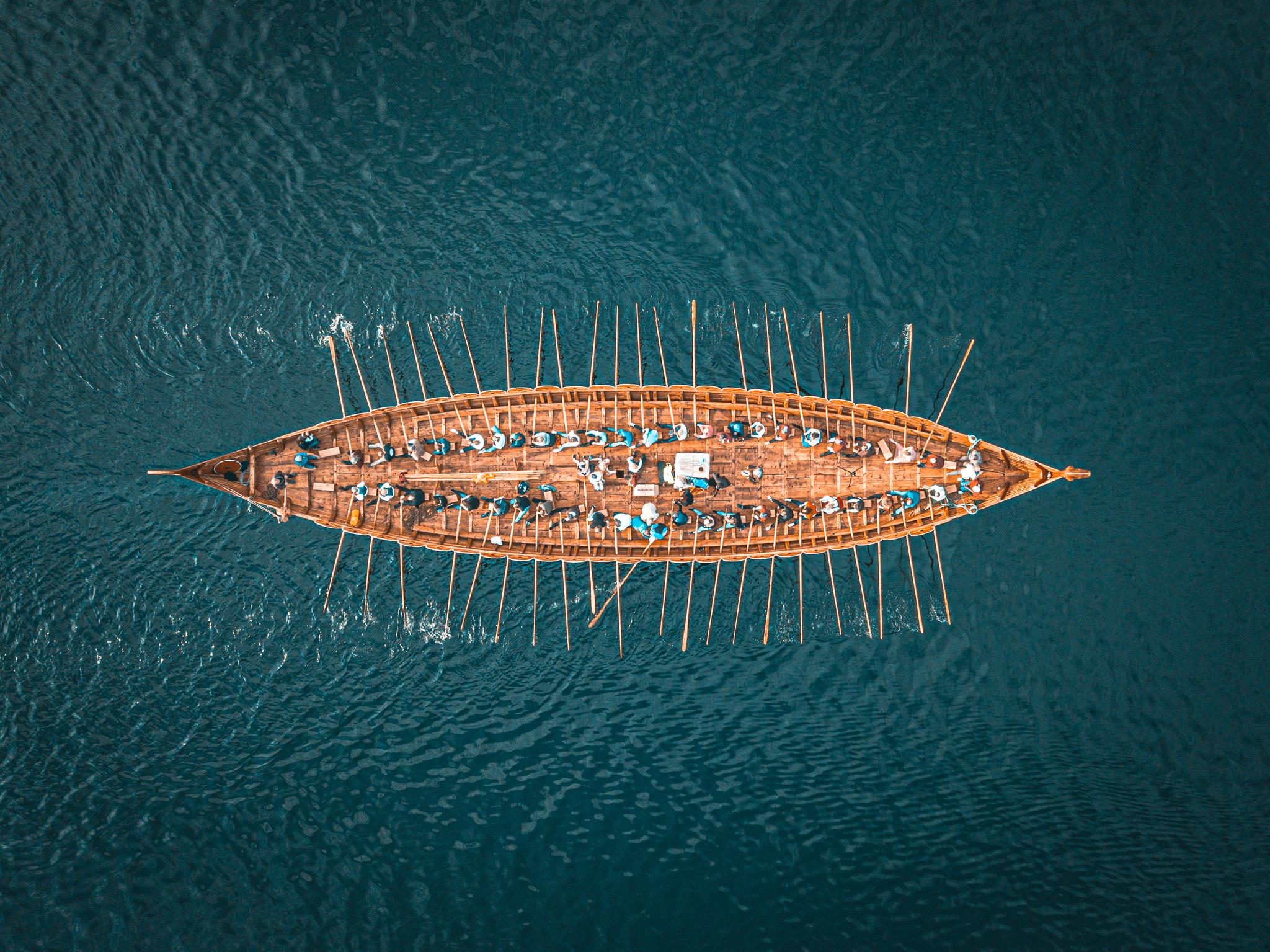 The Myklebust Ship in Nordfjord | Norway's largest Viking ship
