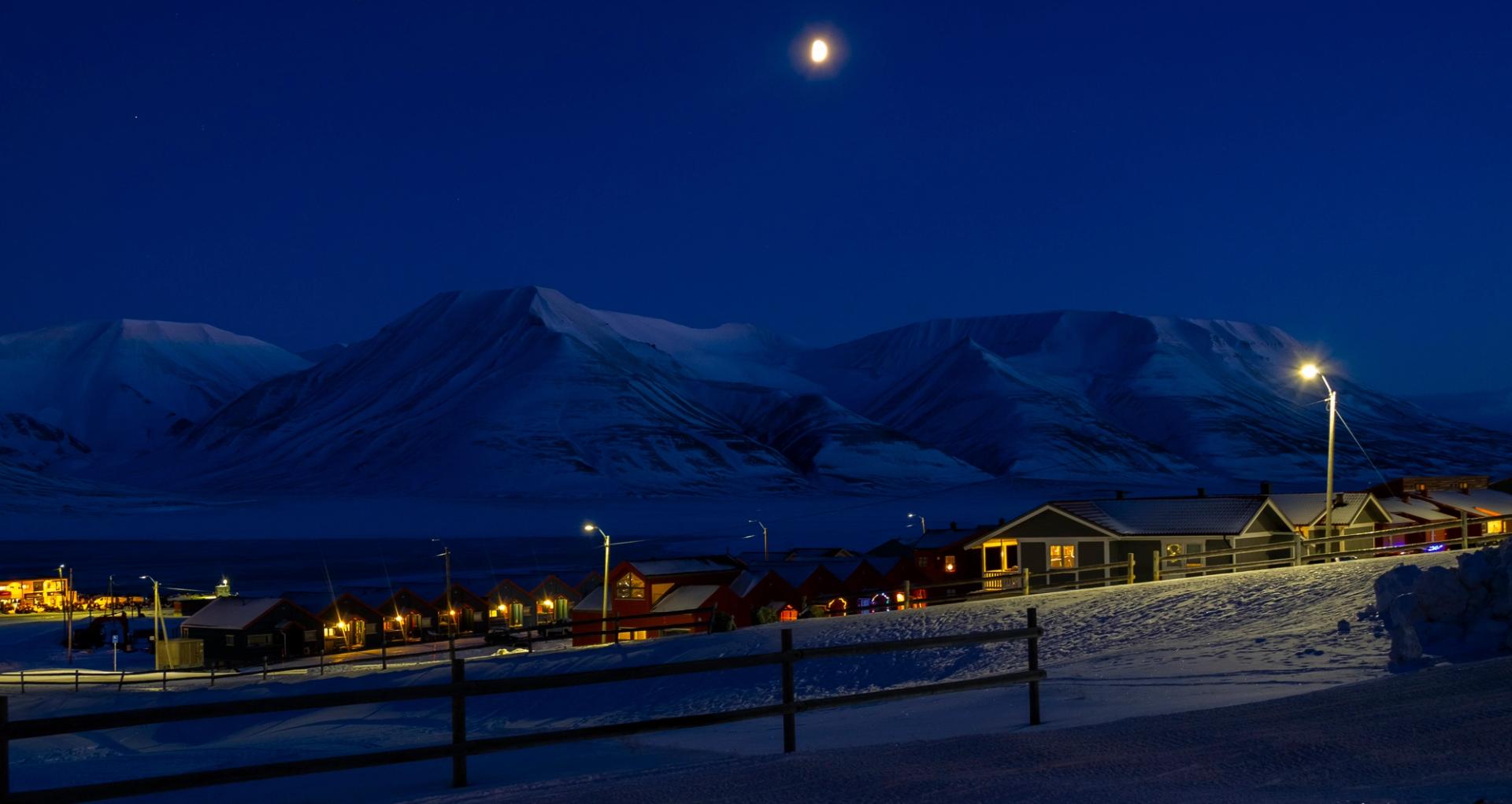 The polar night