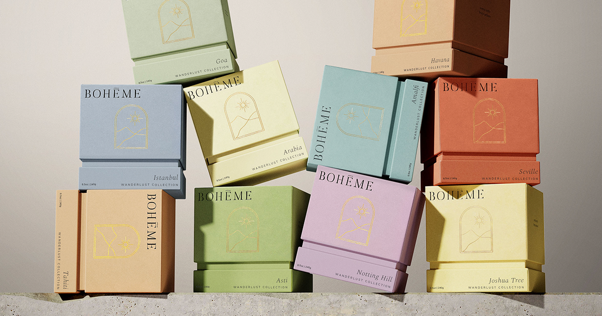 Boheme Fragrances - Luxury Scented Soy Candles