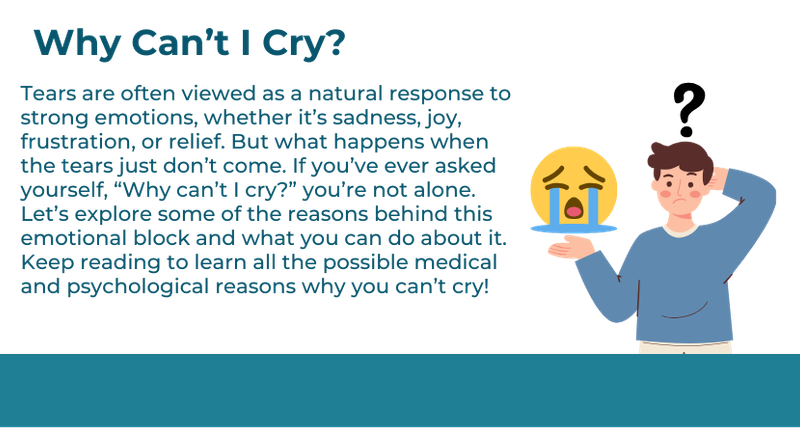 Why Can’t I Cry? | Clarity Clinic