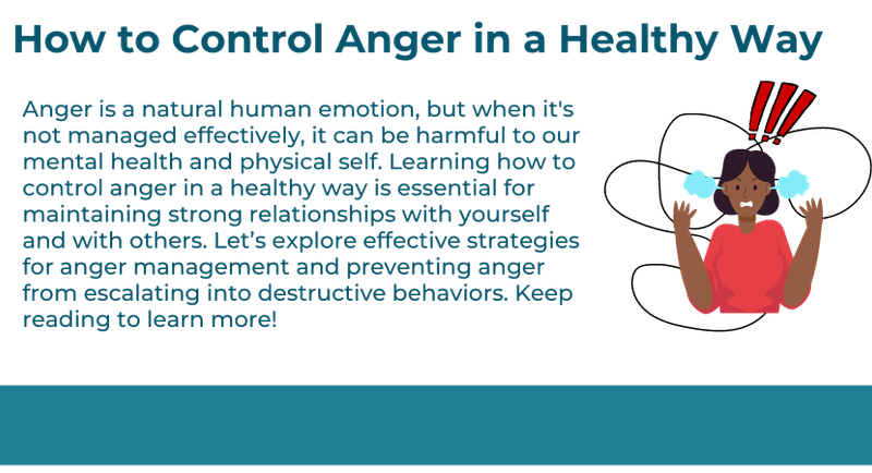 How to Control Anger in a Healthy Way | Clarity Clinic