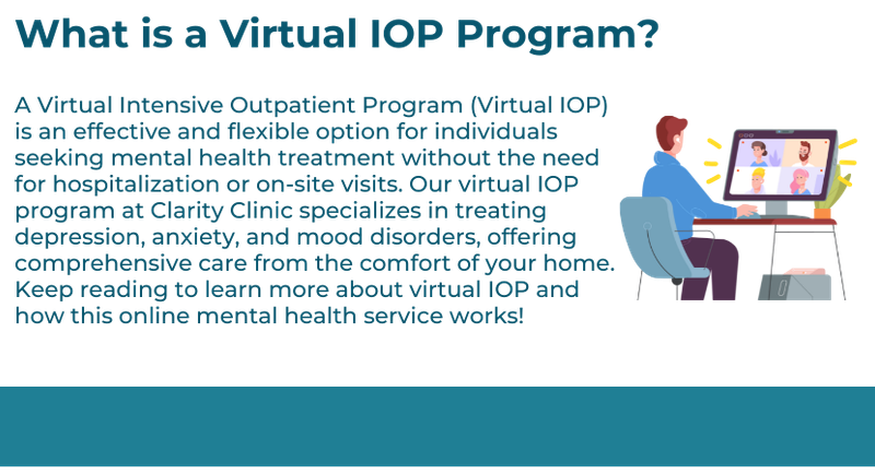 What Is a Virtual IOP Program? | Clarity Clinic