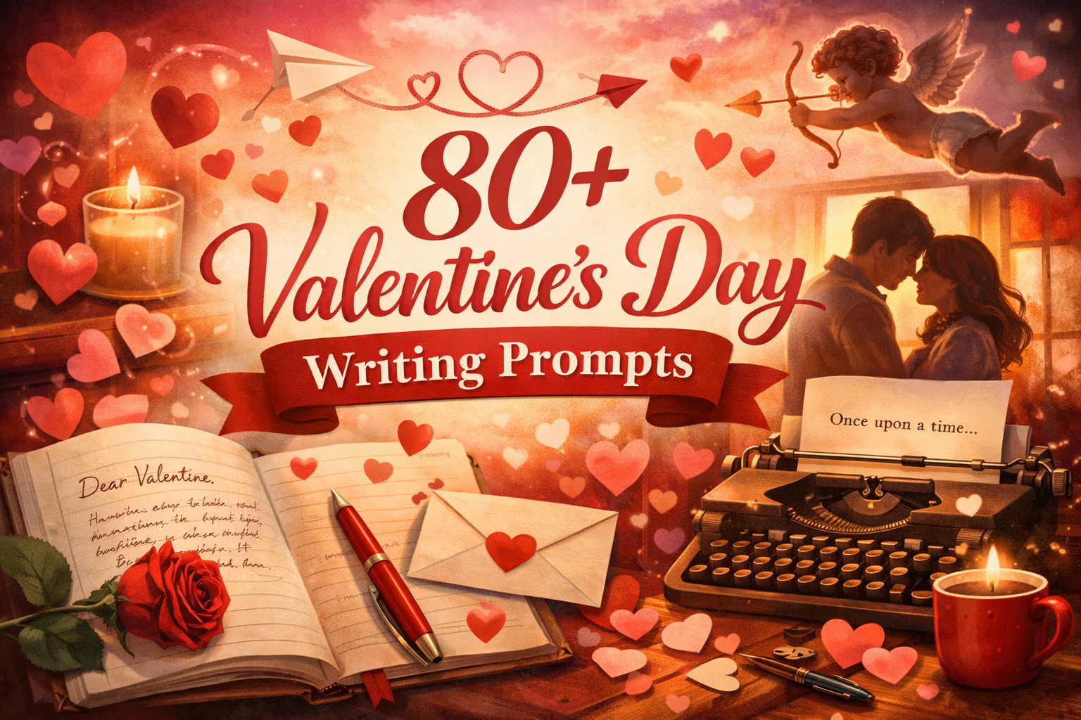 80+ Valentine’s Day Writing Prompts to Spark Love & Creativity