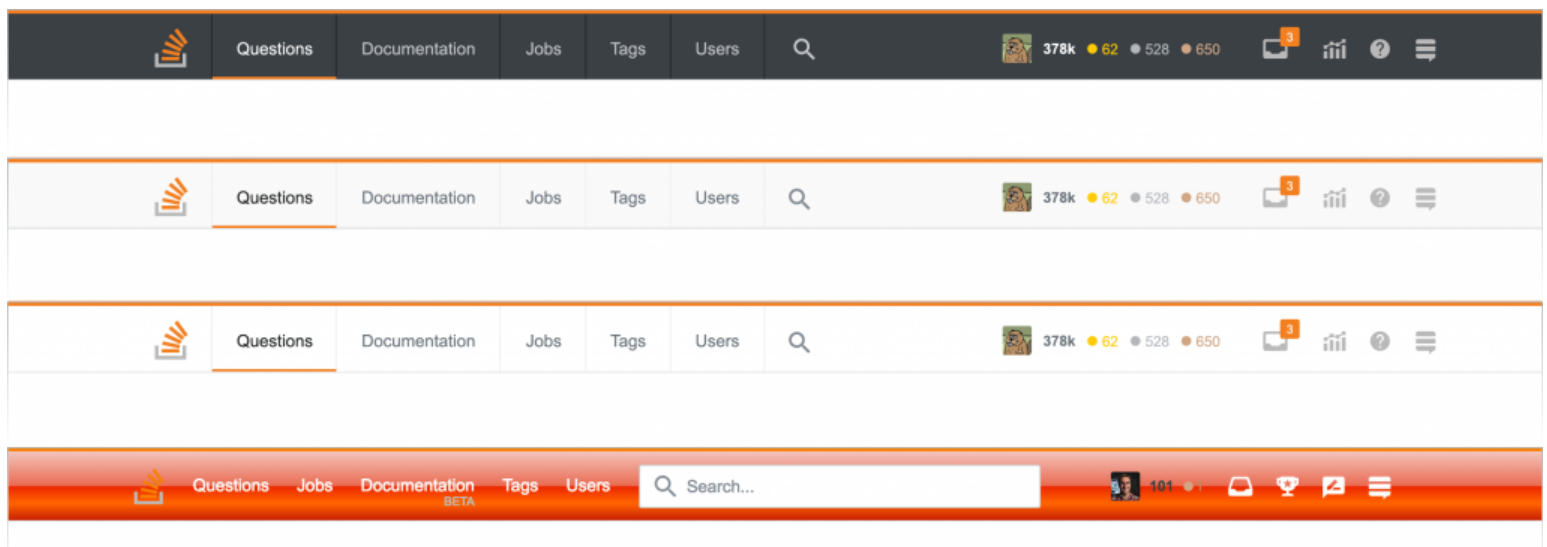 How Stack Overflow Redesigned the Top Navigation - Stack Overflow