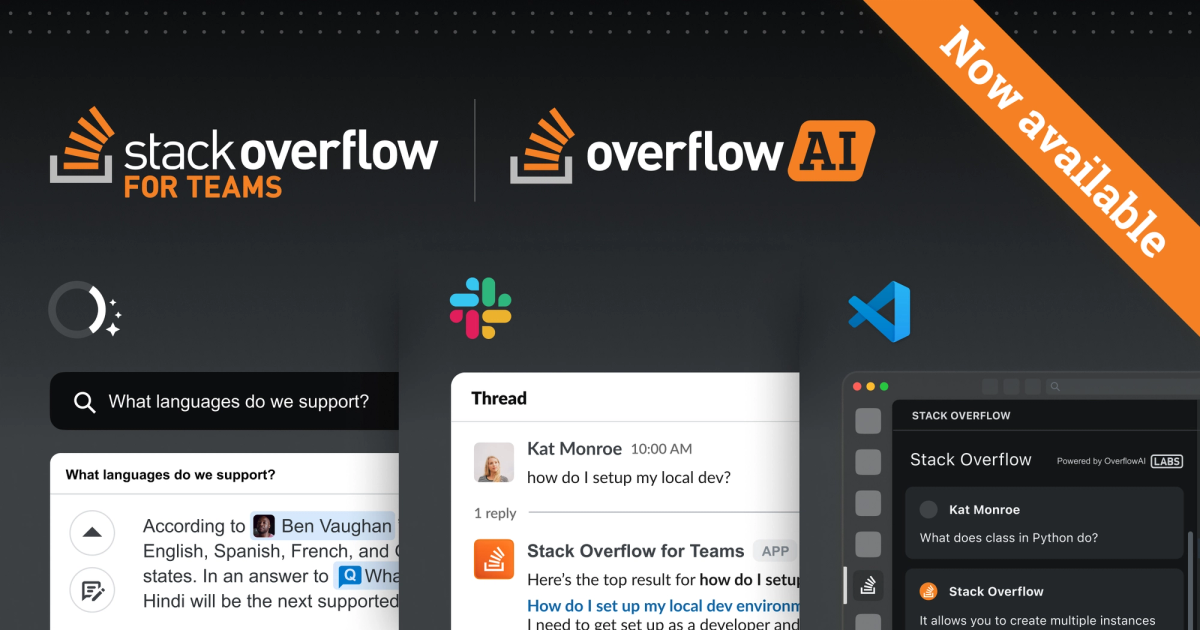 OverflowAI is now Generally Available! A new era of community-driven AI - Stack Overflow